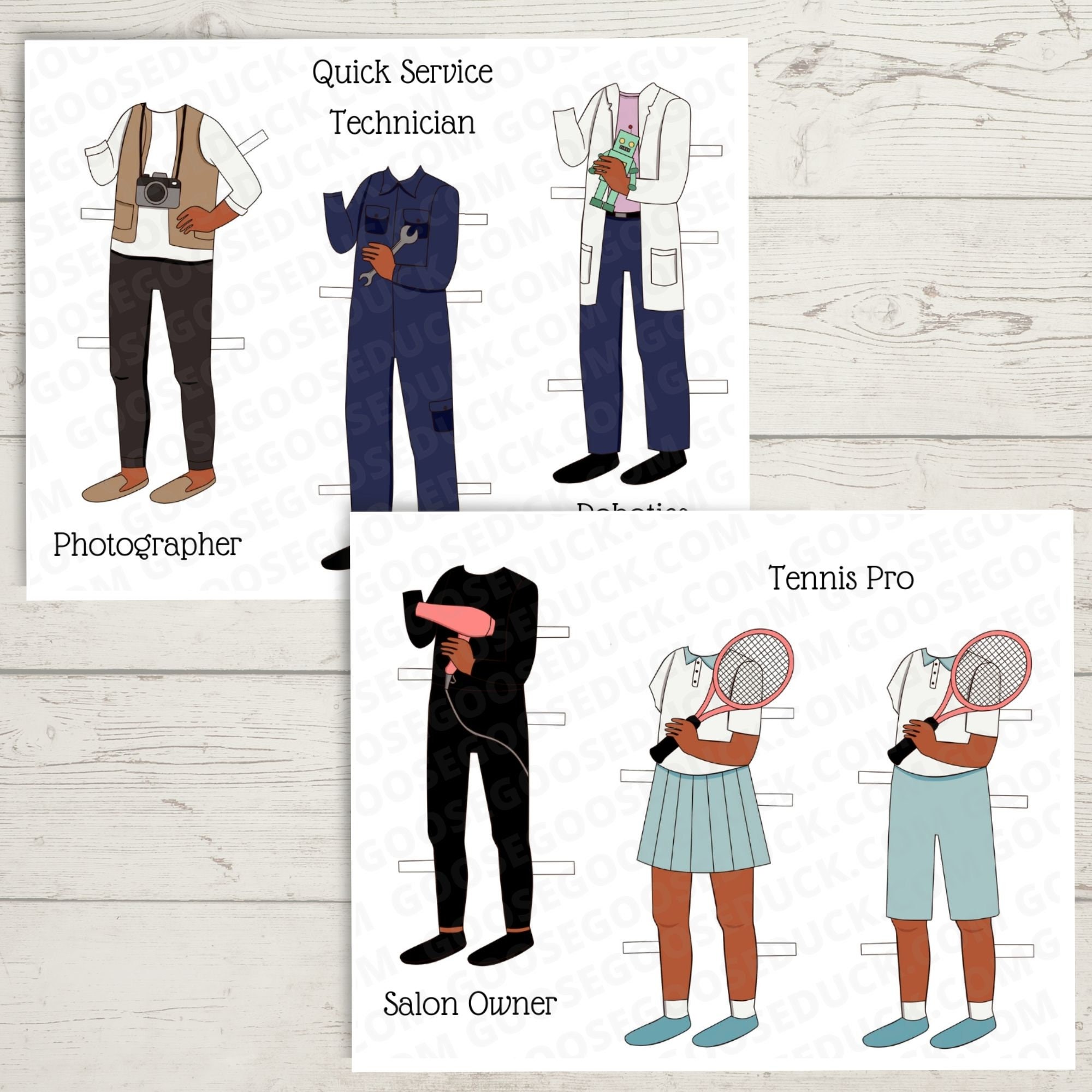 Paper Dolls-digital | Printable Paper Dolls African American, ABC ...