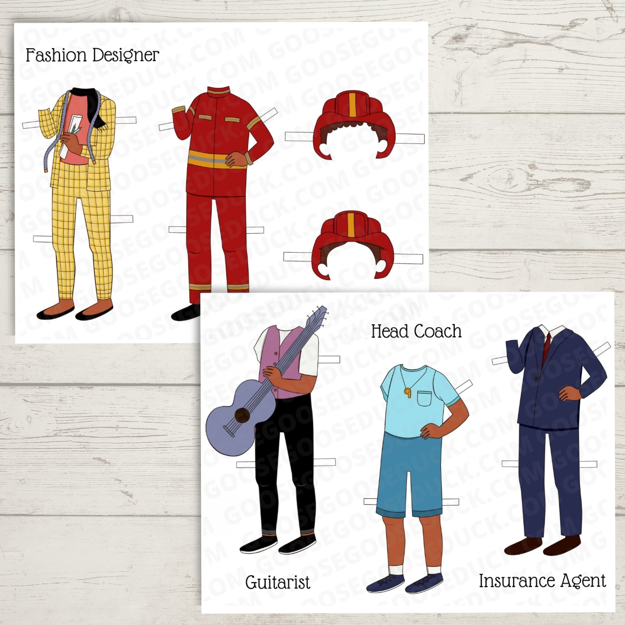 Paper Dolls-digital | Printable Paper Dolls African American, ABC ...