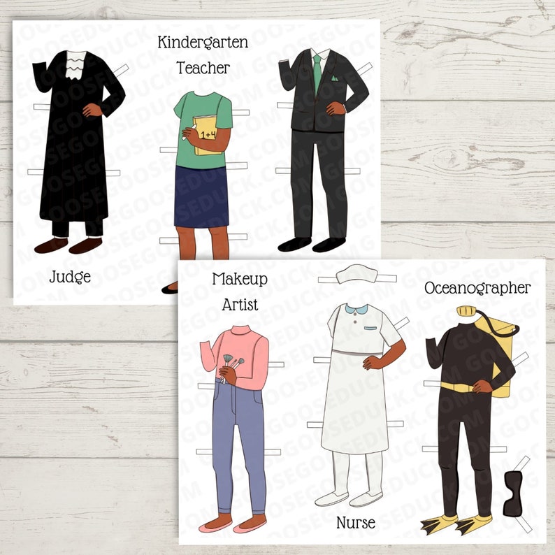 Paper Dolls-digital | Printable Paper Dolls African American, ABC ...