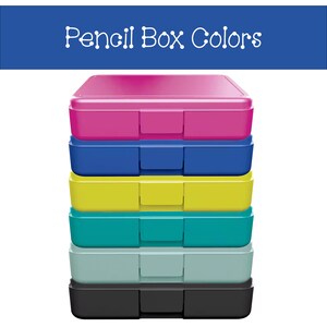 Pencil Box Personalized With a Name / Custom Pencil Box With Name ...