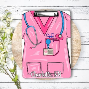 Nurse Clipboard With Name Front and Back Nurse Gift Nurse Graduate Gift ...