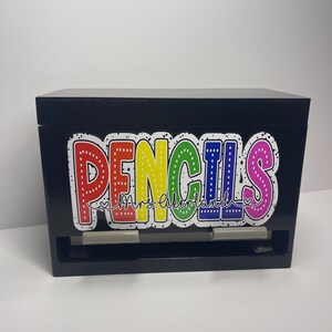 Pencil Dispenser Personalized for Teacher / Classroom Decor/ Gift for ...