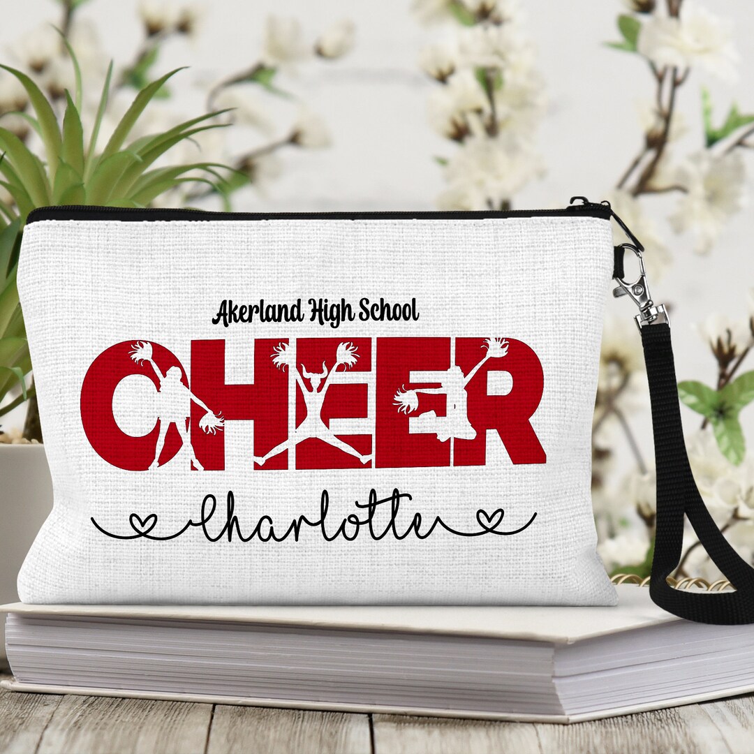 Cheer Team Make up Bag Personalized With a Name, Team Name, Multiple ...