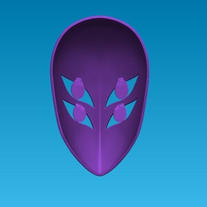 STL Model Mememe Mask Inspired From Evangelion for 3D | Etsy