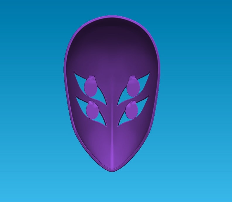 STL Model Mememe Mask Inspired From Evangelion for 3D - Etsy