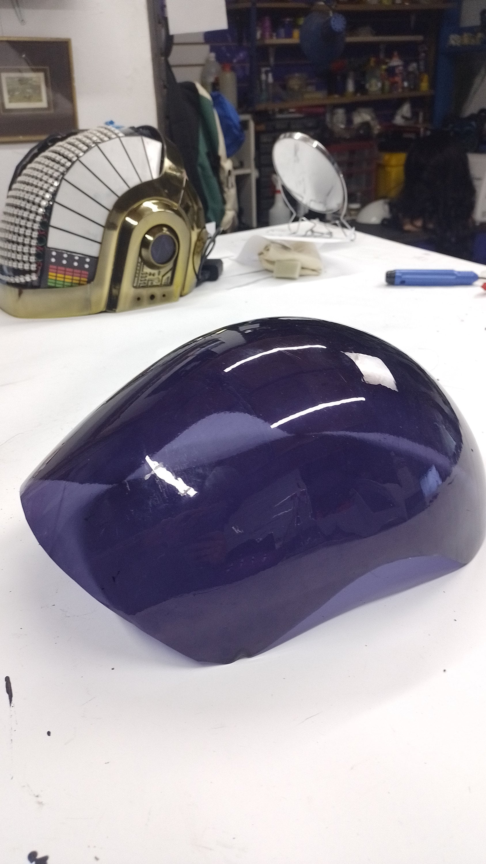 Daft Punk Dark Tinted Plastic Visor for Guy Manuel Helmet - Etsy