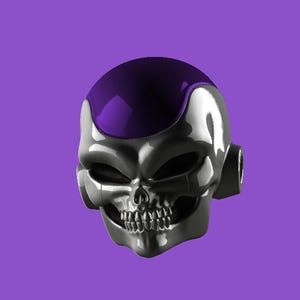 Skull Friez a Dbz Inspired 3D Printable Model STL - Etsy
