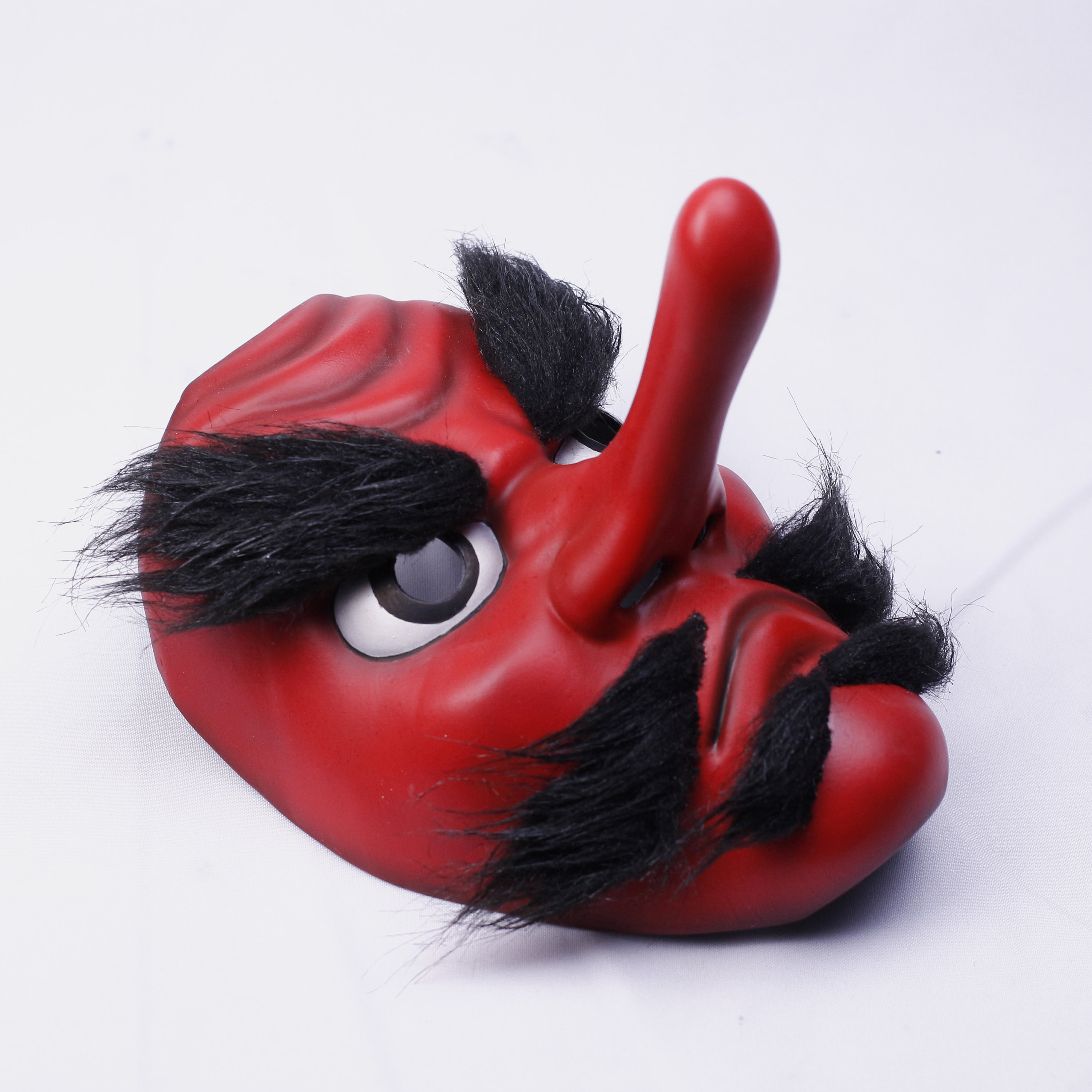 Tengu Sakonji Wearable Mask Realistic Hair - Etsy