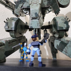 Solid Snake Custom Figure With Cardboard Box - Etsy