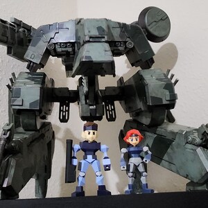 Solid Snake Custom Figure With Cardboard Box - Etsy