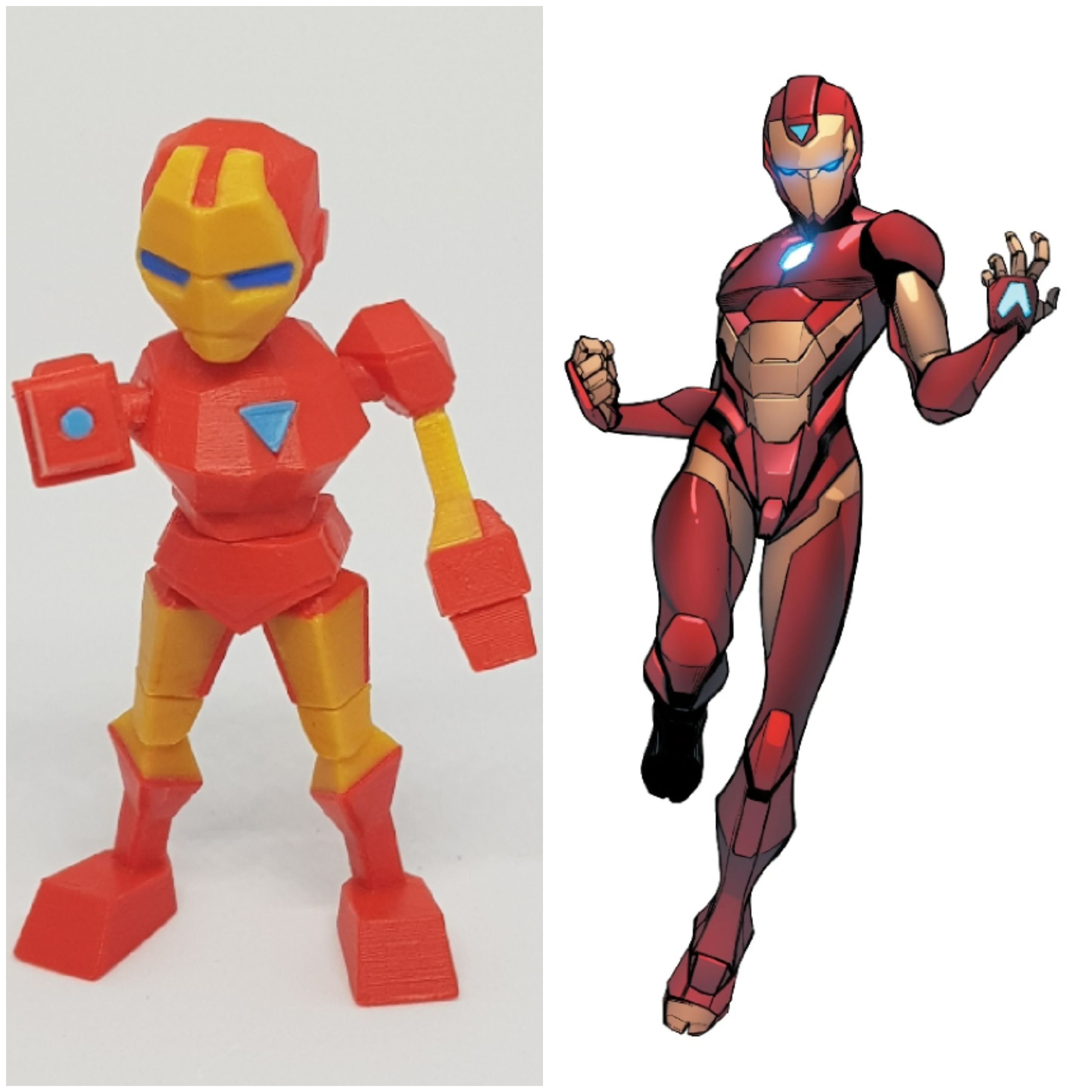 Custom Low Poly Style Figure / Final Fantasy 7'ify - Etsy