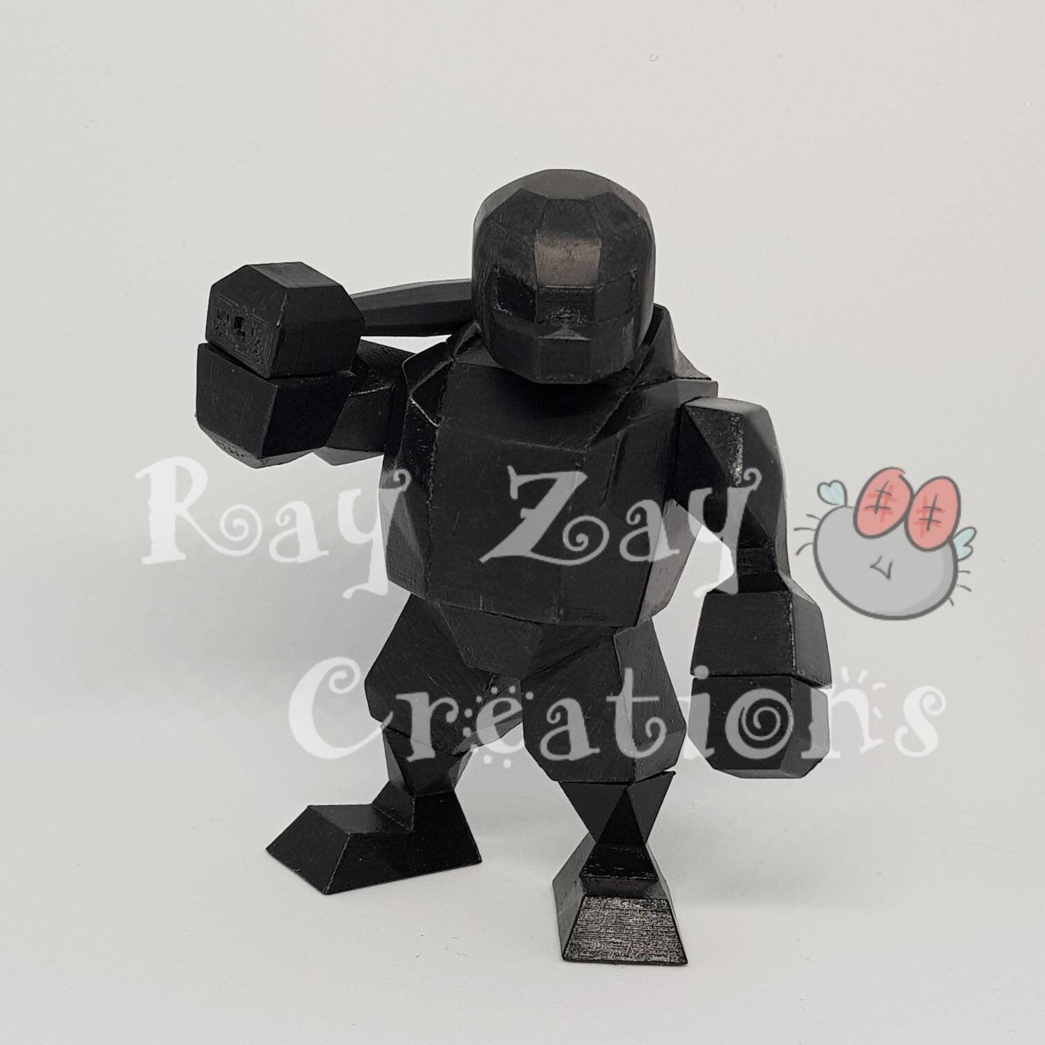 Custom Low Poly Style Figure / Final Fantasy 7'ify - Etsy