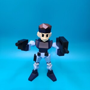 Solid Snake Custom Figure With Cardboard Box - Etsy