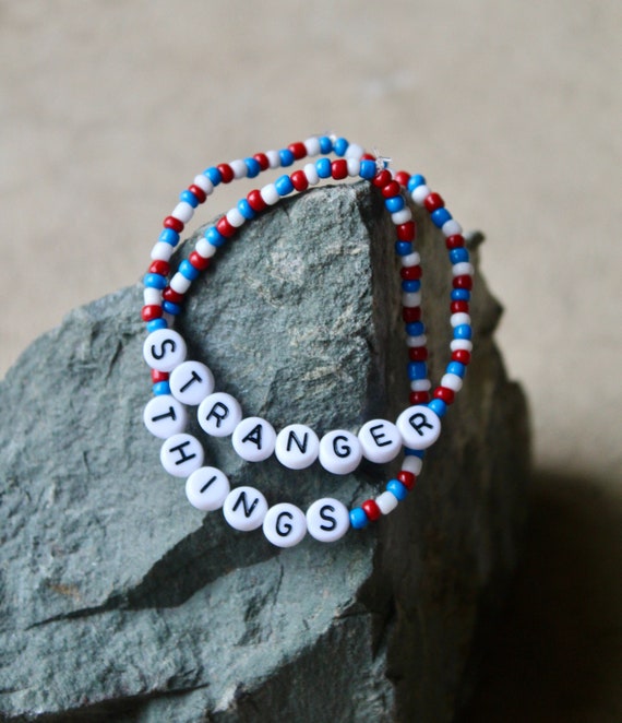 Stranger Things Beaded Bracelets | Etsy