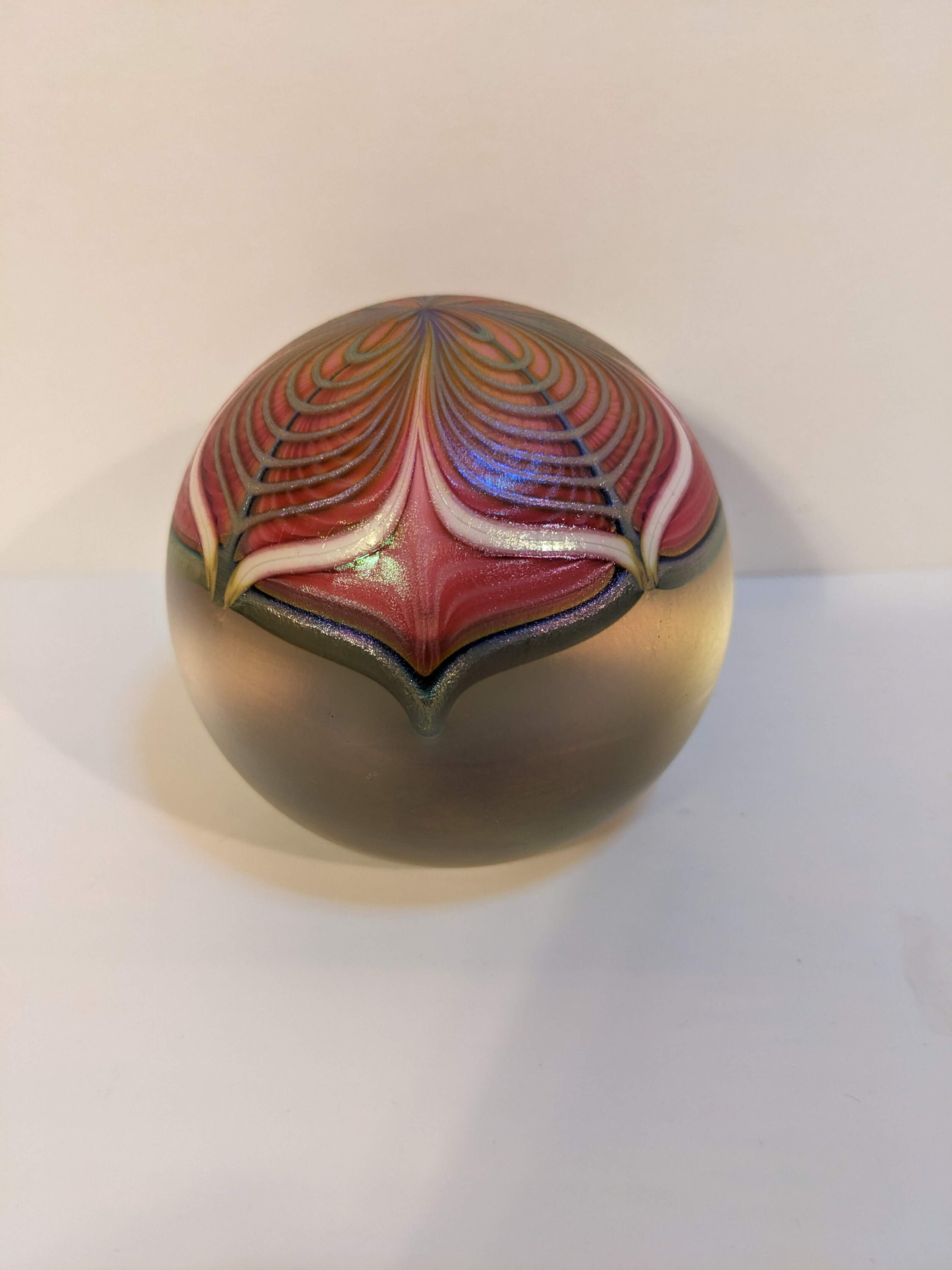 Stuart Abelman Signed Art Nouveau Paperweight - Etsy