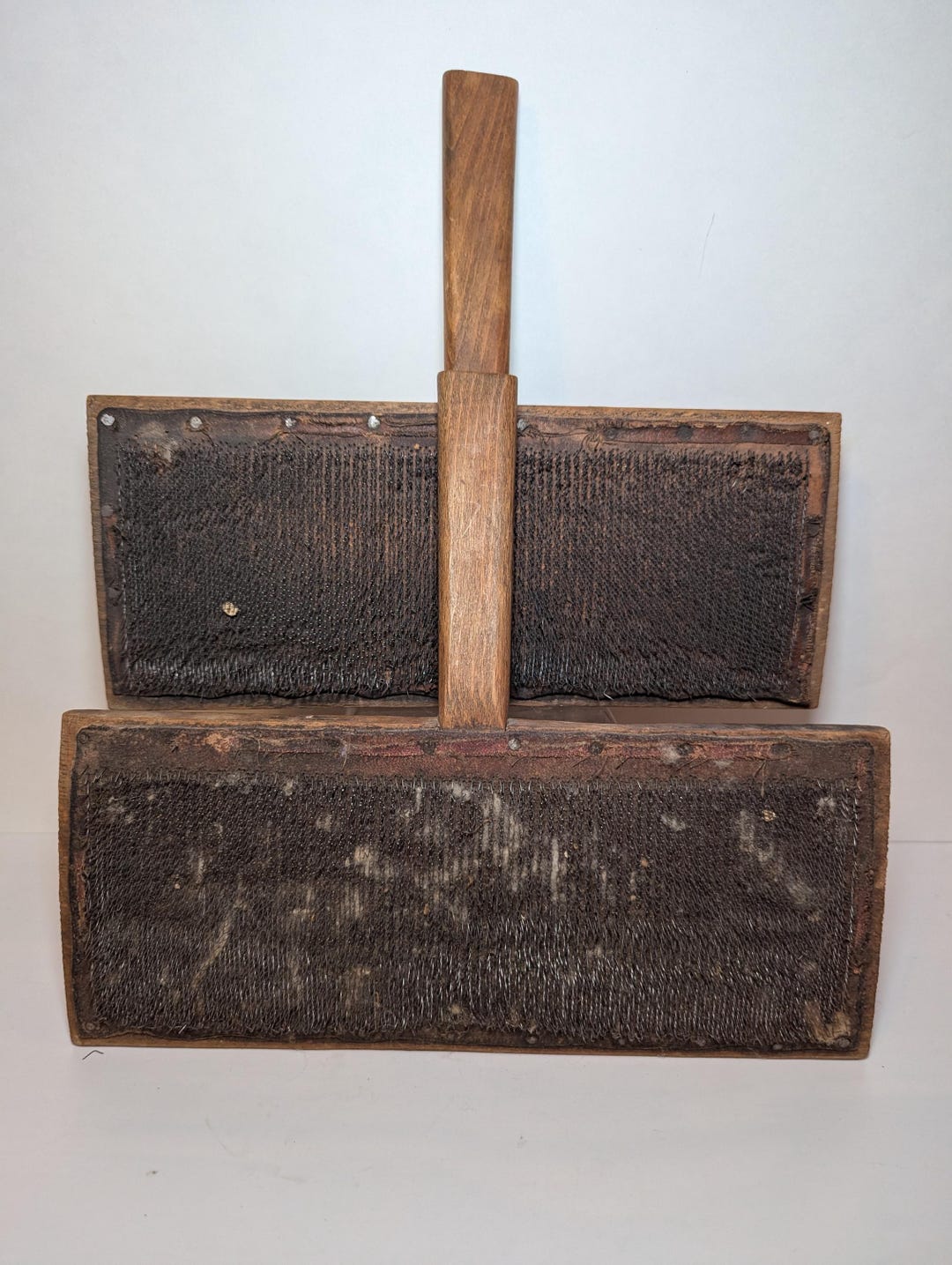 Rare Antique Pair of OLD WHITTMORE Wool Carders - Etsy