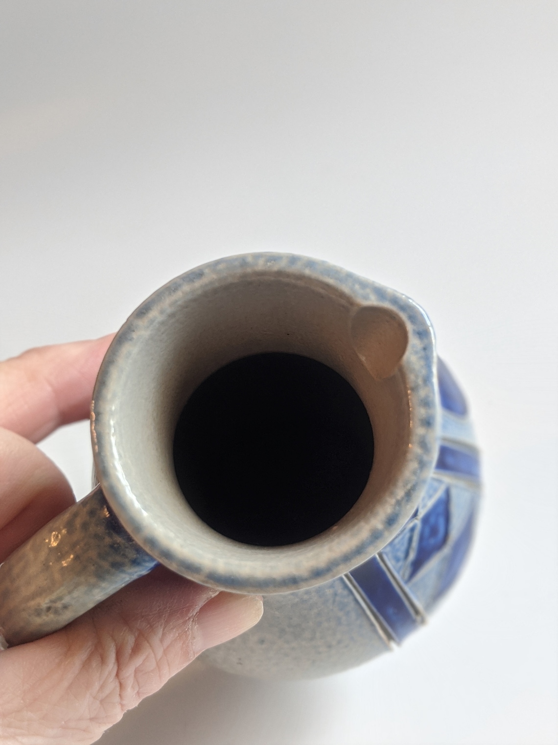 Reinh Merkelbach Hohr Grenzhausen German Salt Glaze Pottery Creamer ...