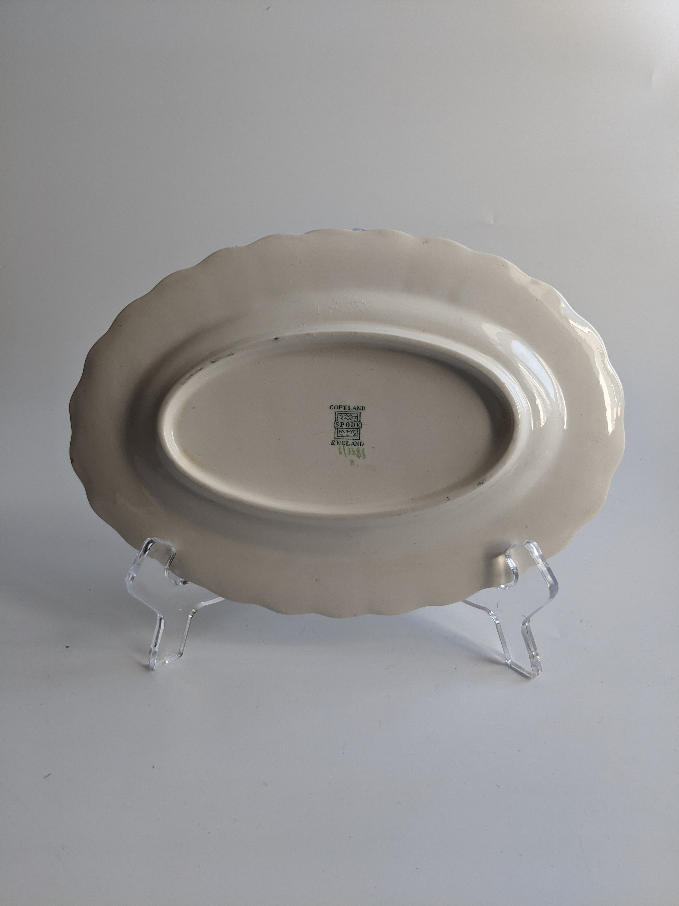 Copeland Spode Grapes and Leaves Oval Plate | Etsy