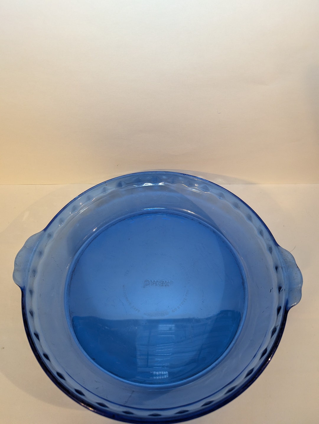 Vintage Blue Pyrex Pie Plate - Etsy