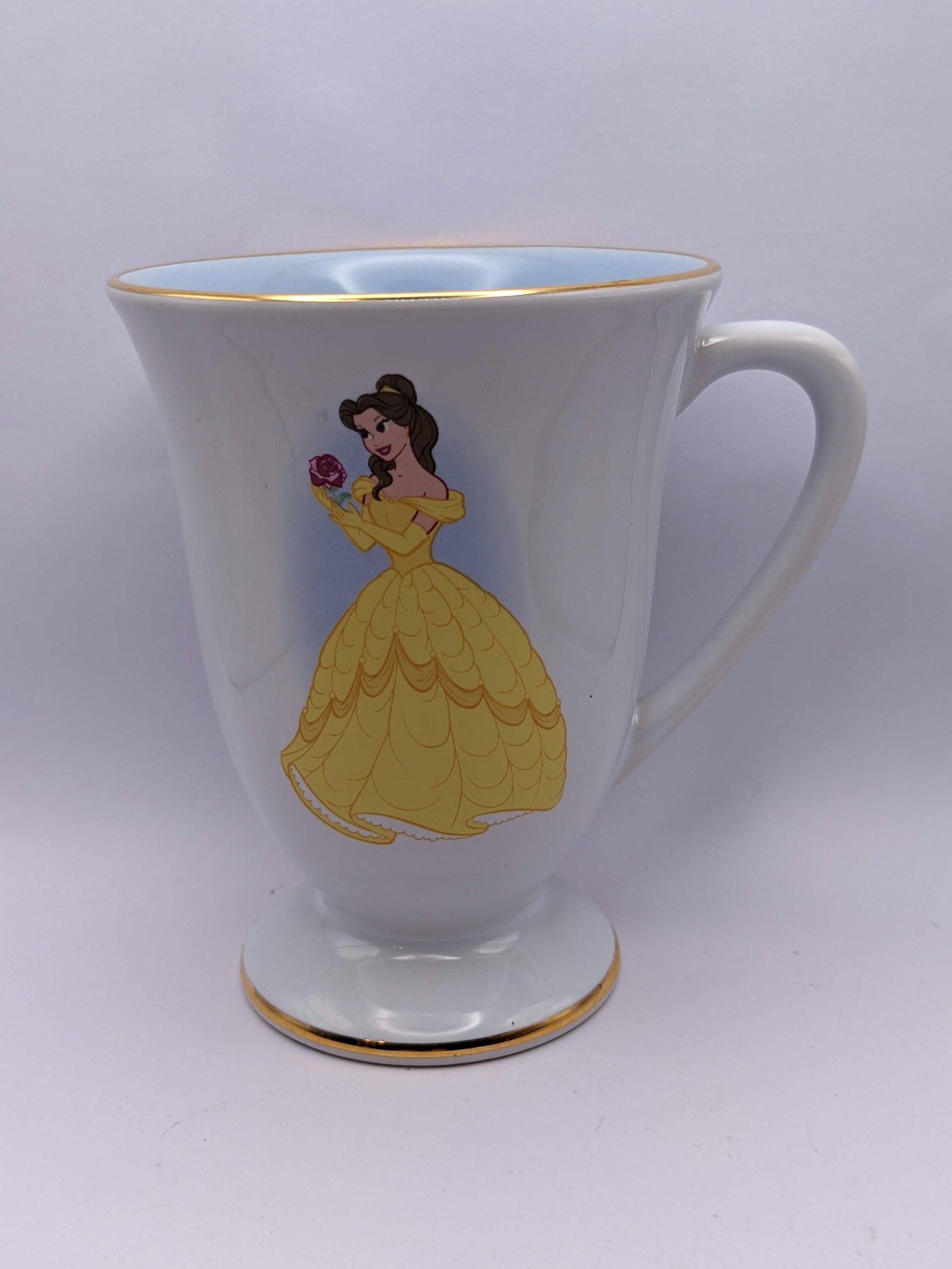 Vintage Disney Princess Pedestal Mugs - Etsy