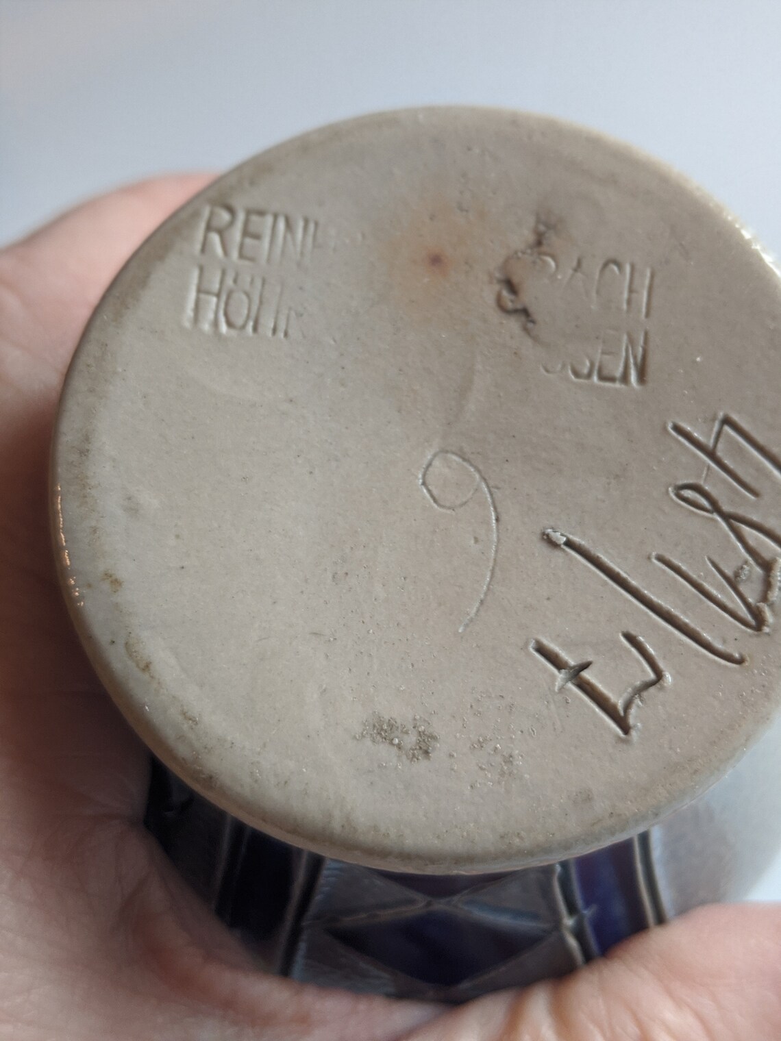 Reinh Merkelbach Hohr Grenzhausen German Salt Glaze Pottery Creamer ...