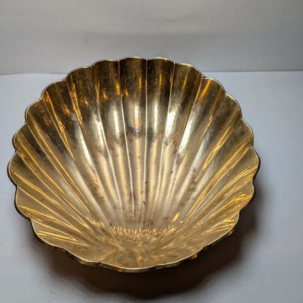 Brass Shell Dish - Etsy