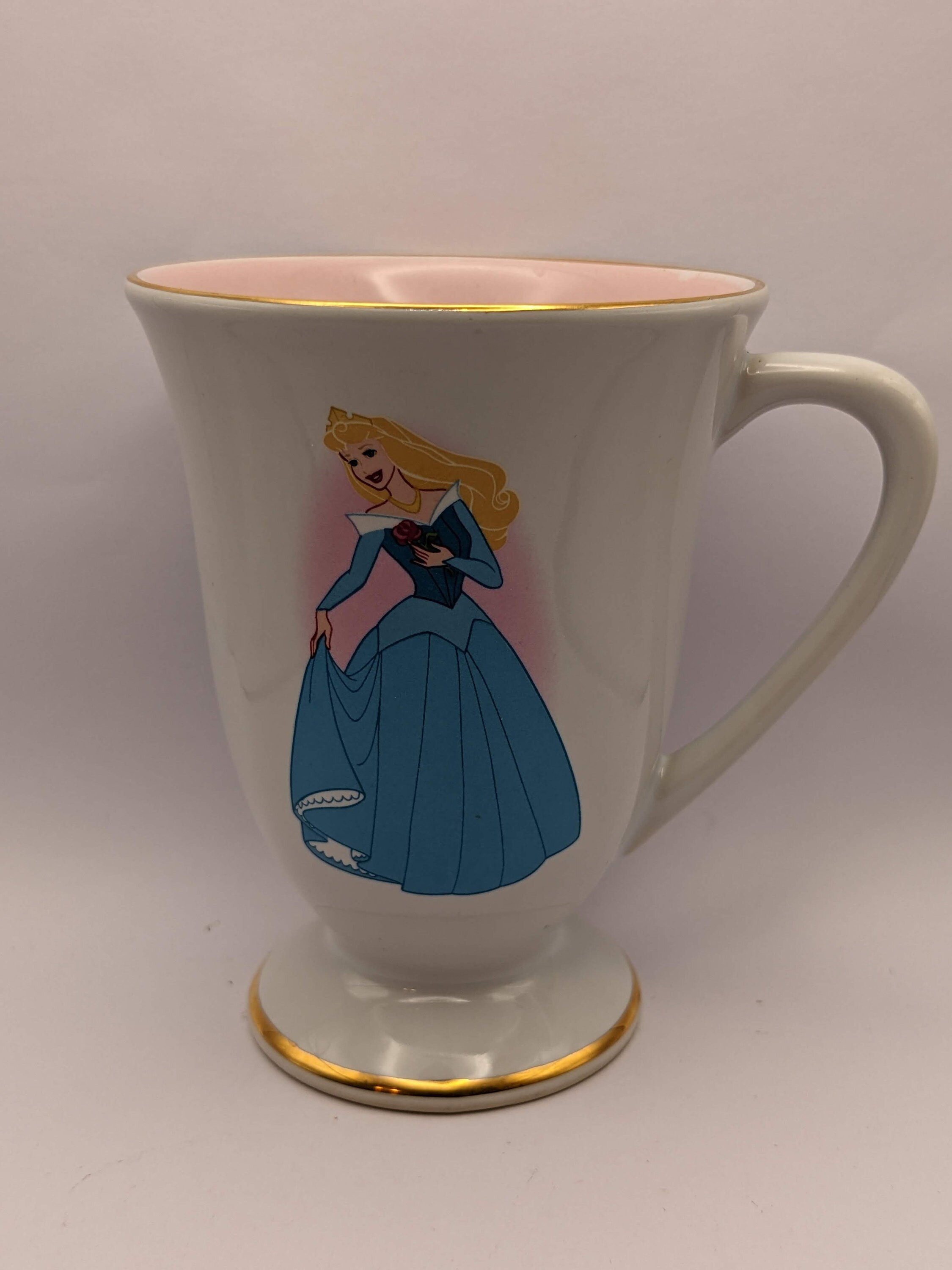 Vintage Disney Princess Pedestal Mugs - Etsy