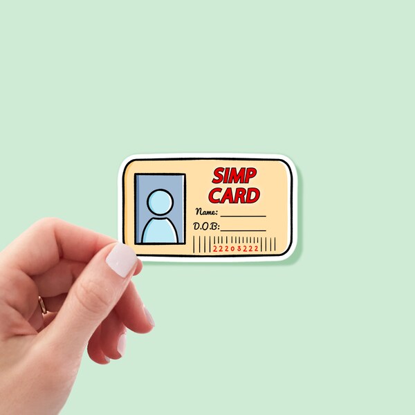 Simp Id Card - Etsy
