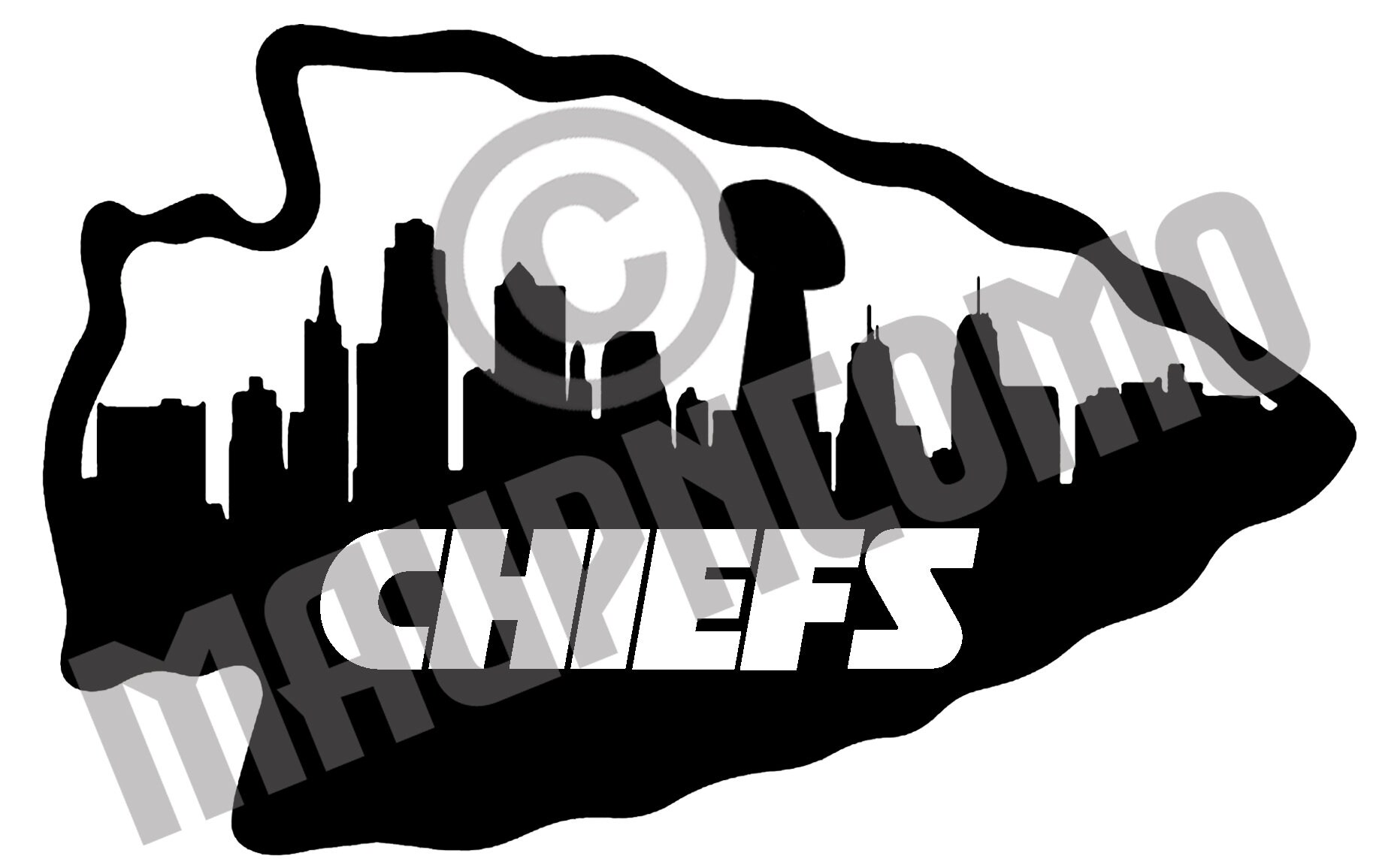 Chiefs Arrowhead Logo Clip Art