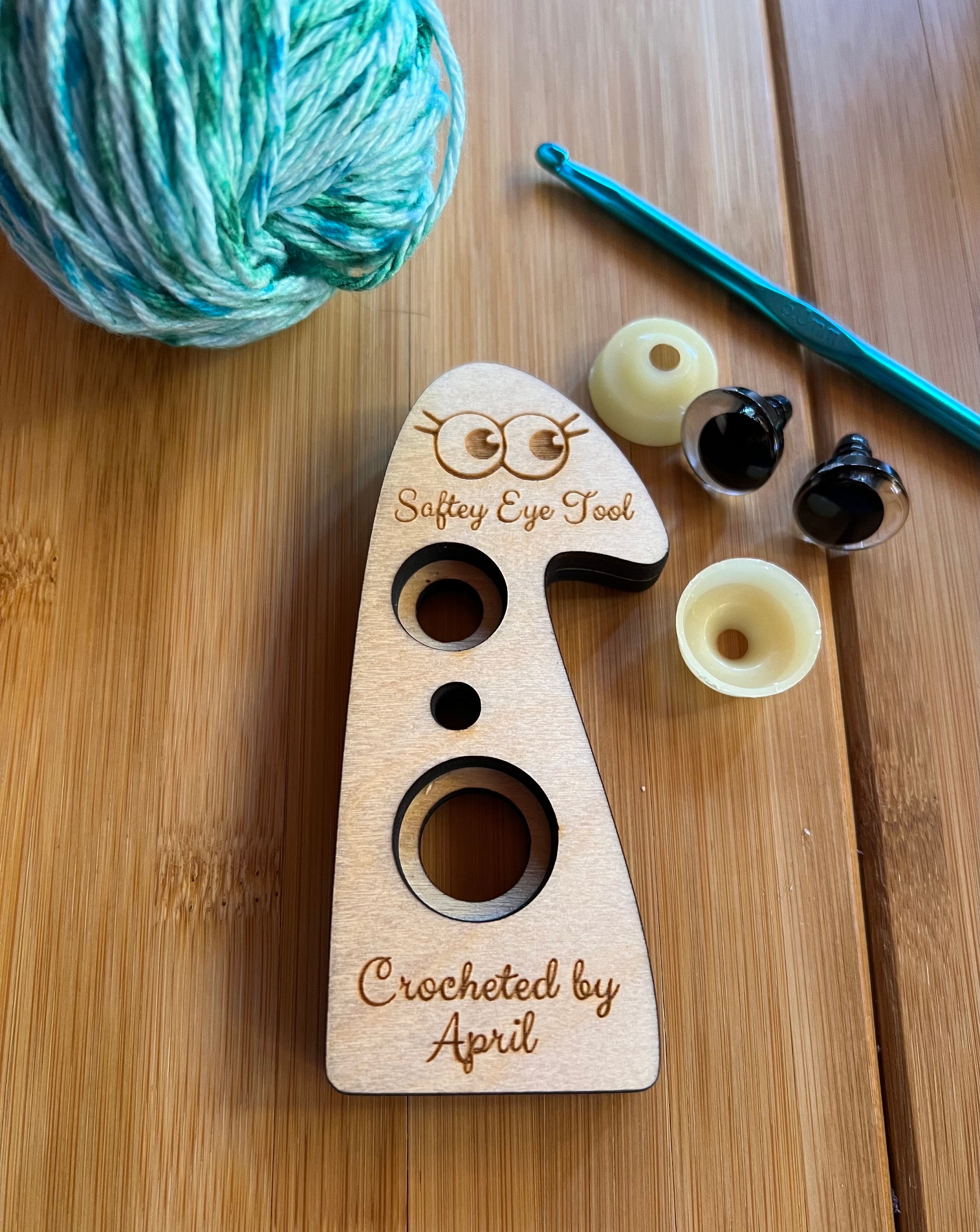 Crochet Hook Safety Eye Tool - Standard - Amigurumi Tool - Eye ...