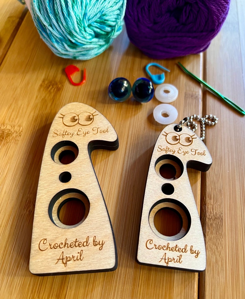 Crochet Hook Safety Eye Tool - Standard - Amigurumi Tool - Eye ...