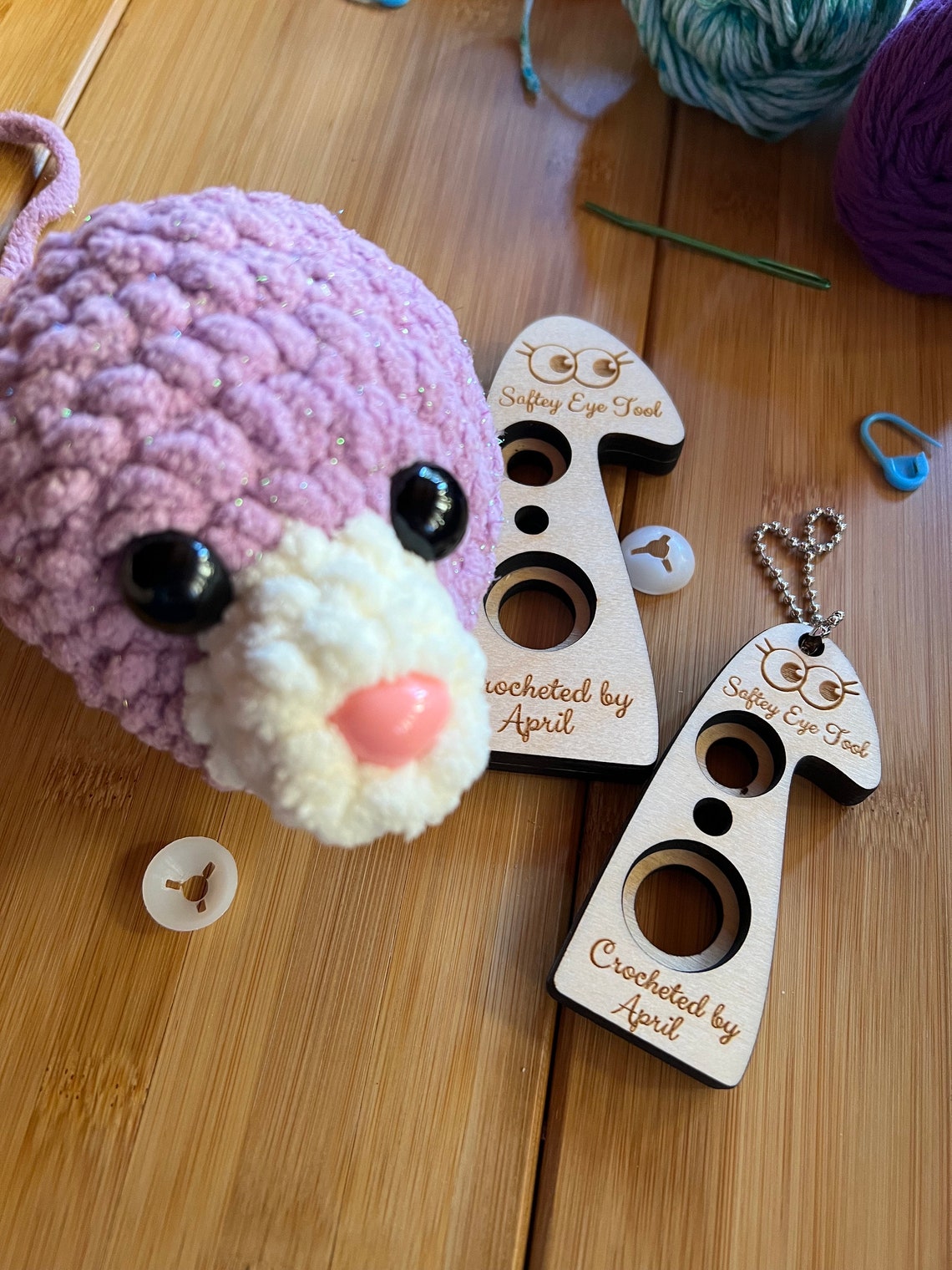 Crochet Hook Safety Eye Tool - Standard - Amigurumi Tool - Eye ...