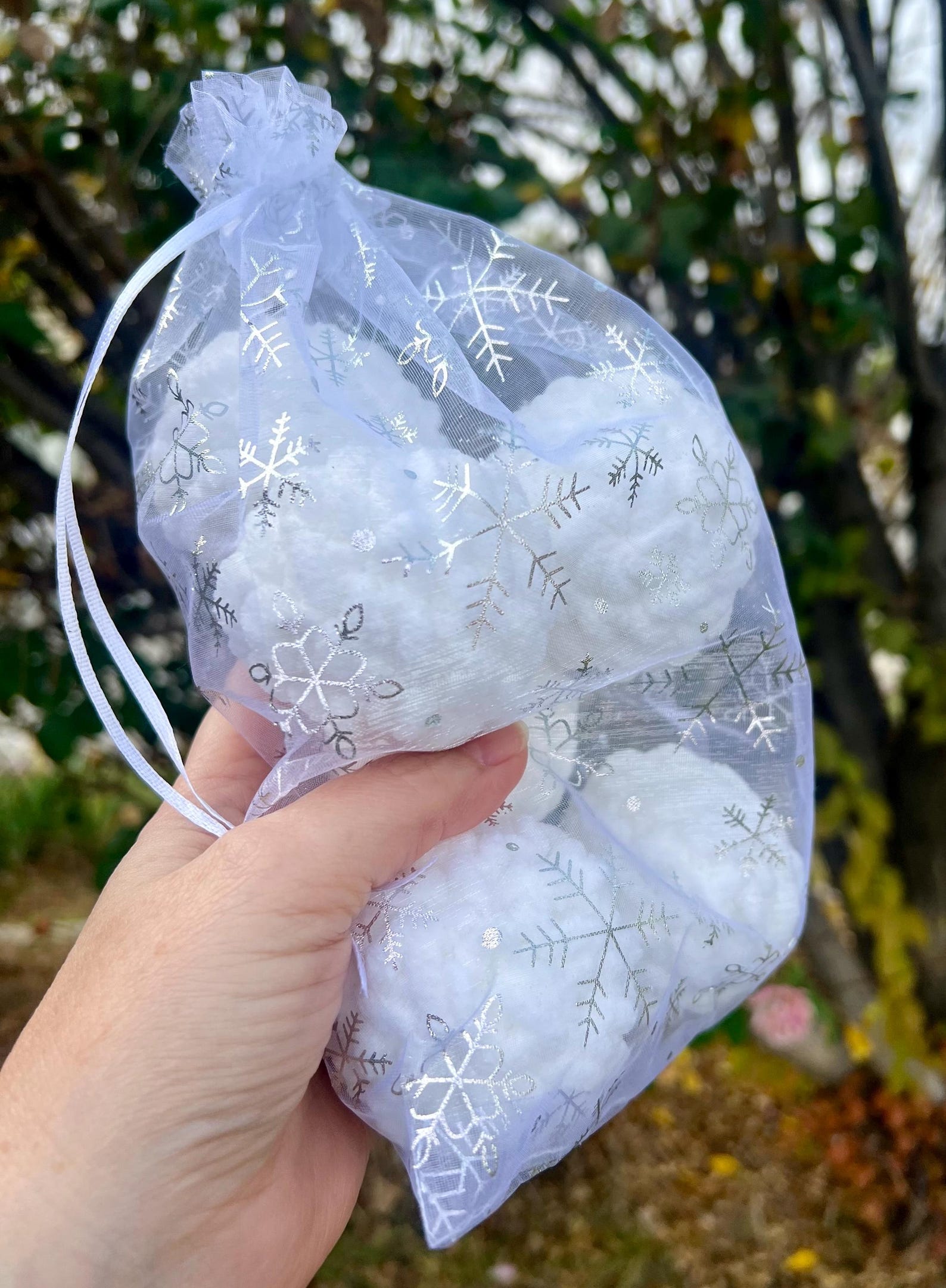 Crocheted Snowballs - White - 6 Count - Handmade - Amigurumi - Gift ...