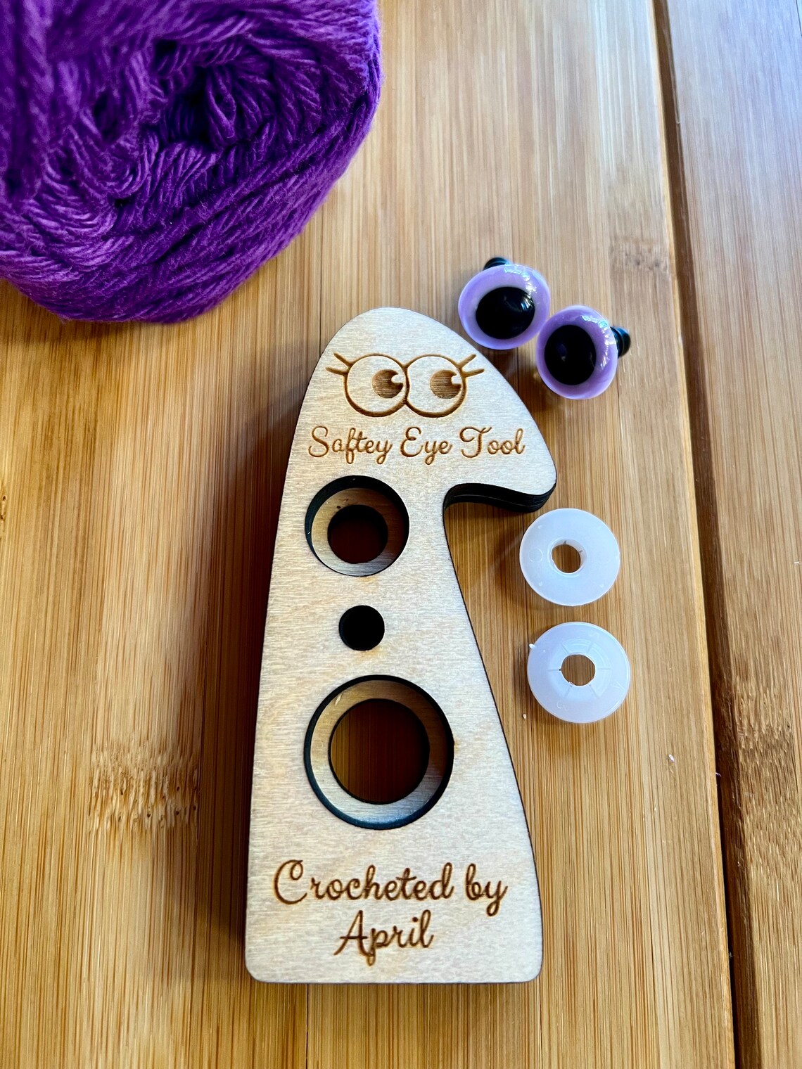 Crochet Hook Safety Eye Tool - Standard - Amigurumi Tool - Eye ...