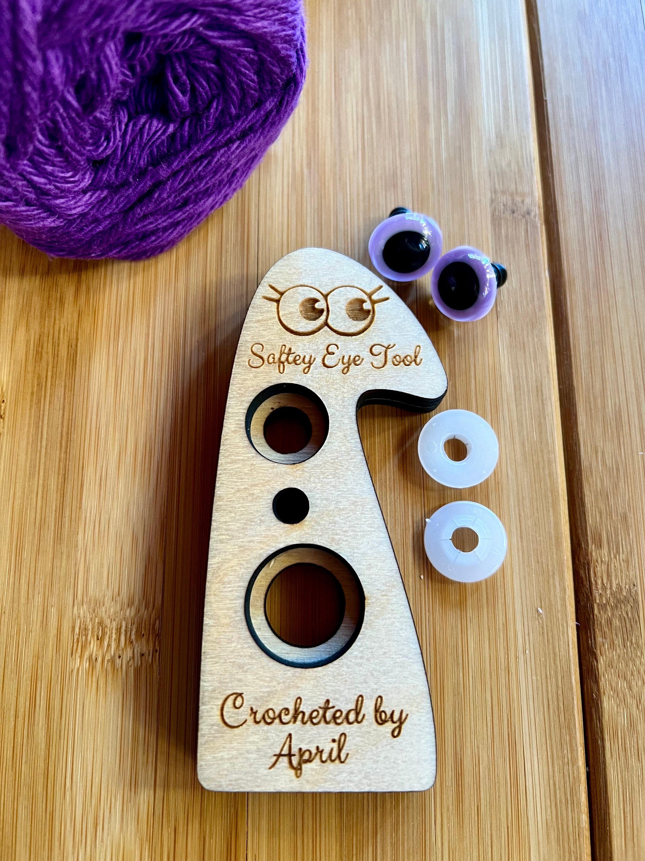 Crochet Hook Safety Eye Tool - Standard - Amigurumi Tool - Eye ...