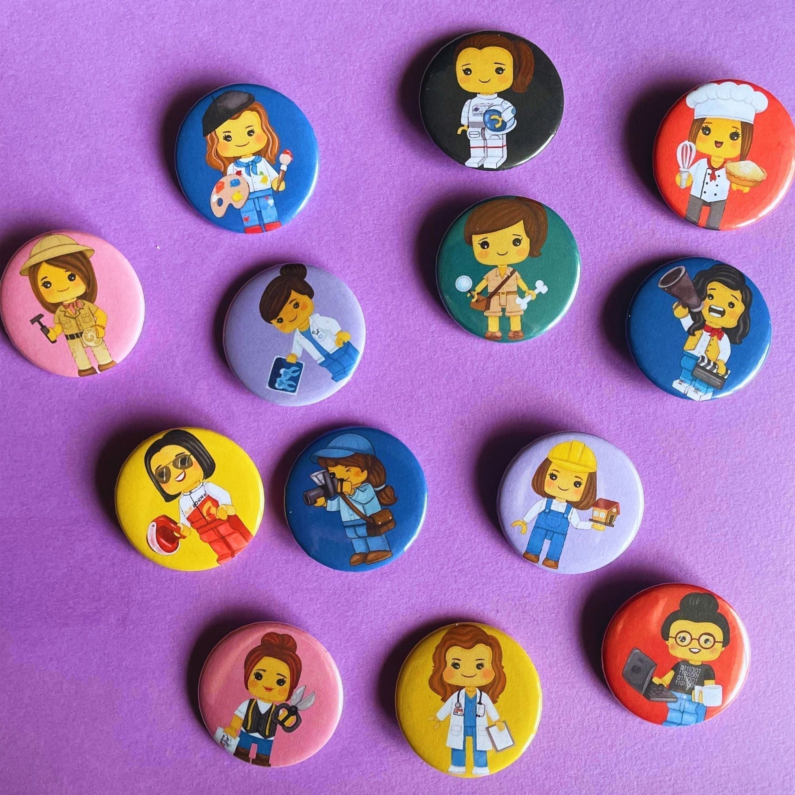 Architect Button Badge 37mm - Etsy