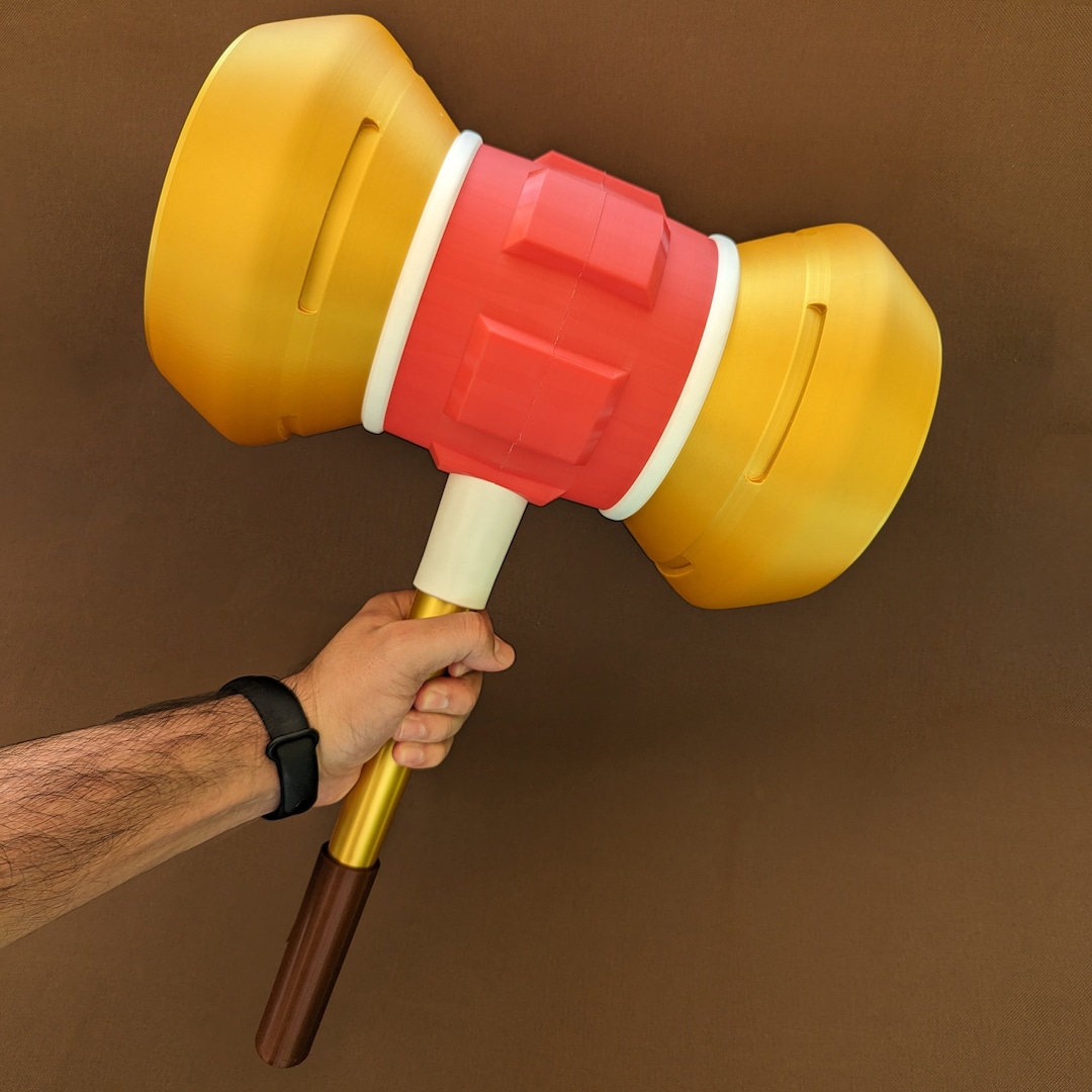 Amy Rose's Hammer From Sonic 3D Printed, Improved Version - Etsy