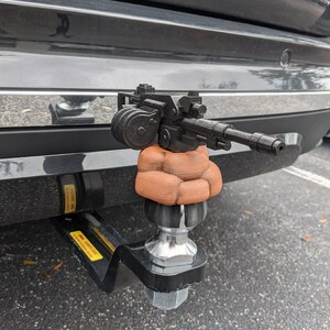 Machine Gun Trailer Tow Hook Ball / Hitch Cover - Etsy UK