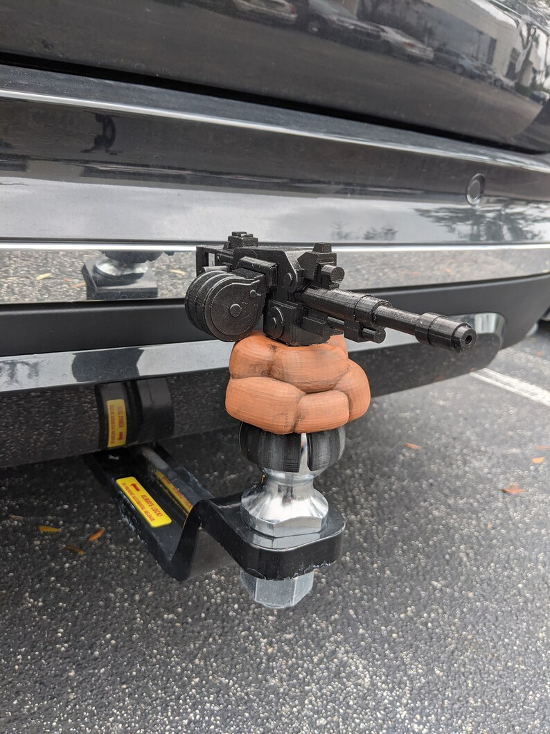 Machine Gun Trailer Tow Hook Ball / Hitch Cover - Etsy