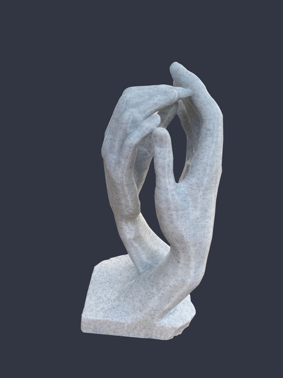 The Cathedral by Auguste Rodin Statue Replica 3D Printed - Etsy