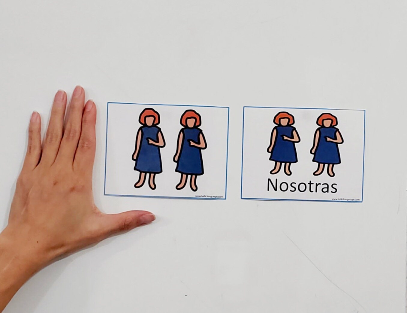 Spanish Personal Pronoun Flashcards - Etsy