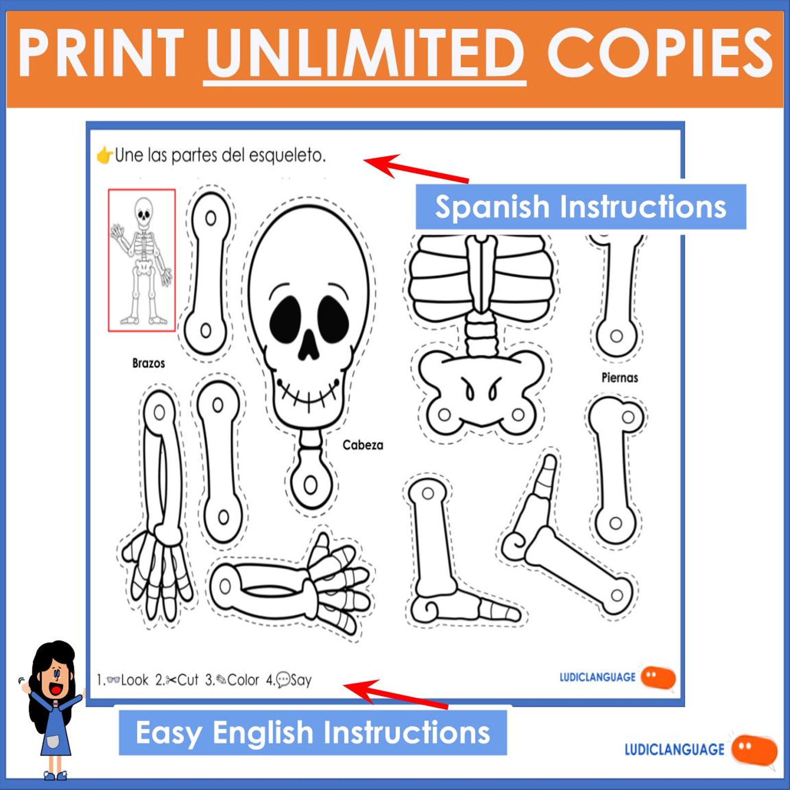 Spanish Halloween Worksheet Pack | Spanish Halloween Bundle | Spanish ...