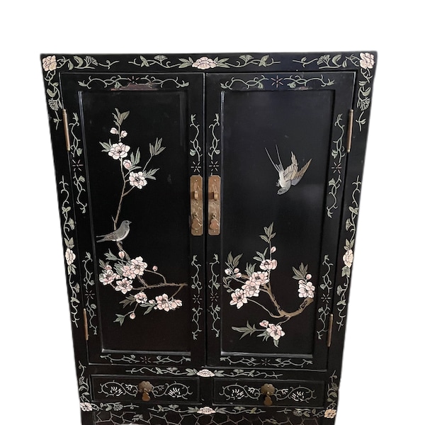 Black Entryway Cabinet - Etsy