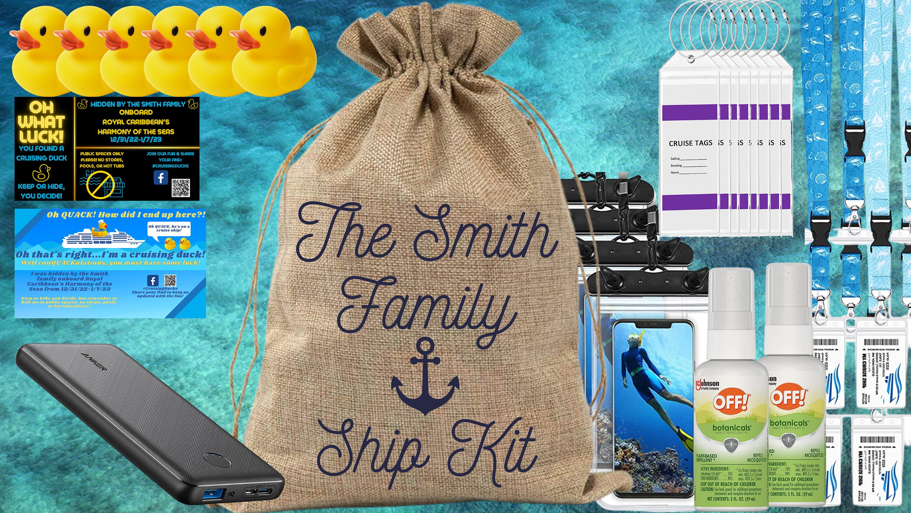 Cruise Ship Kit (with Goodies) - Etsy
