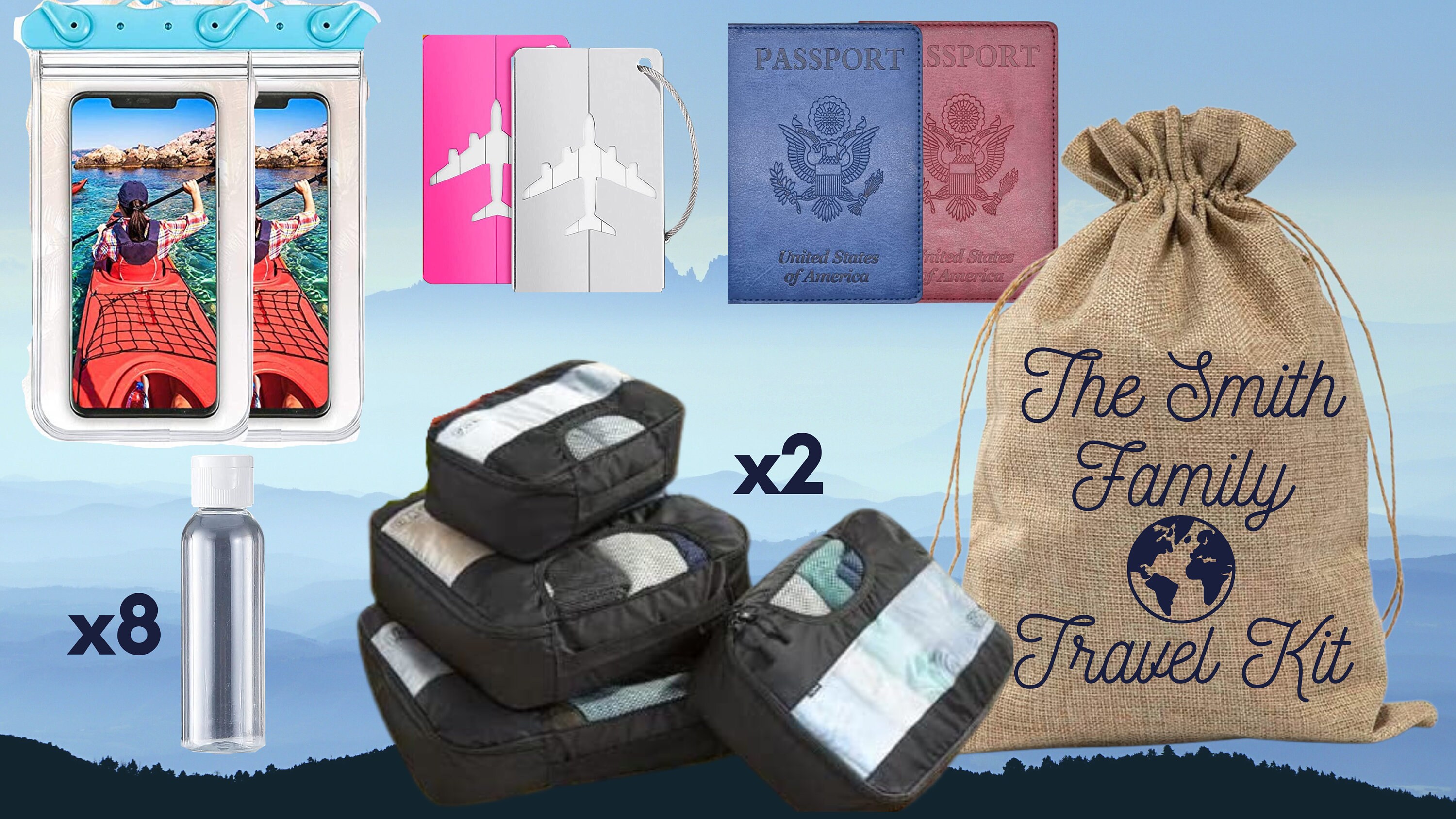 International Vacation Kit (with Goodies) - Etsy