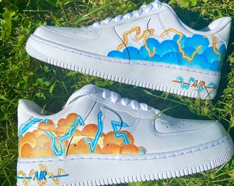 Cartoon Air Force 1 Customs Custom Air Force 1 Cartoon - Etsy