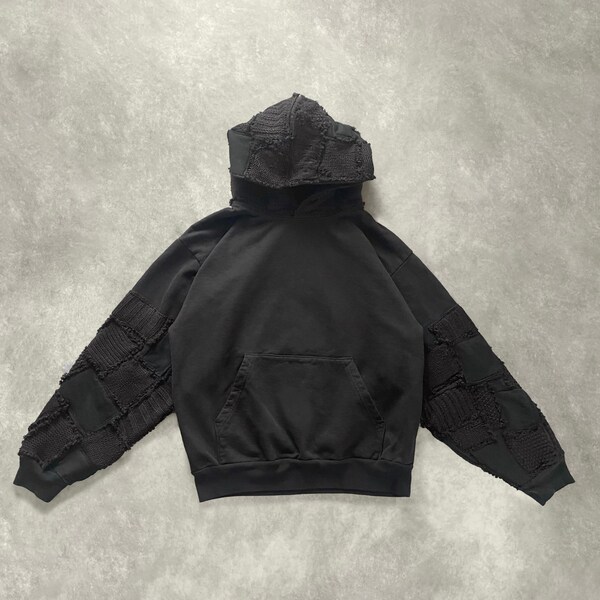 Patchwork Hoodie - Etsy