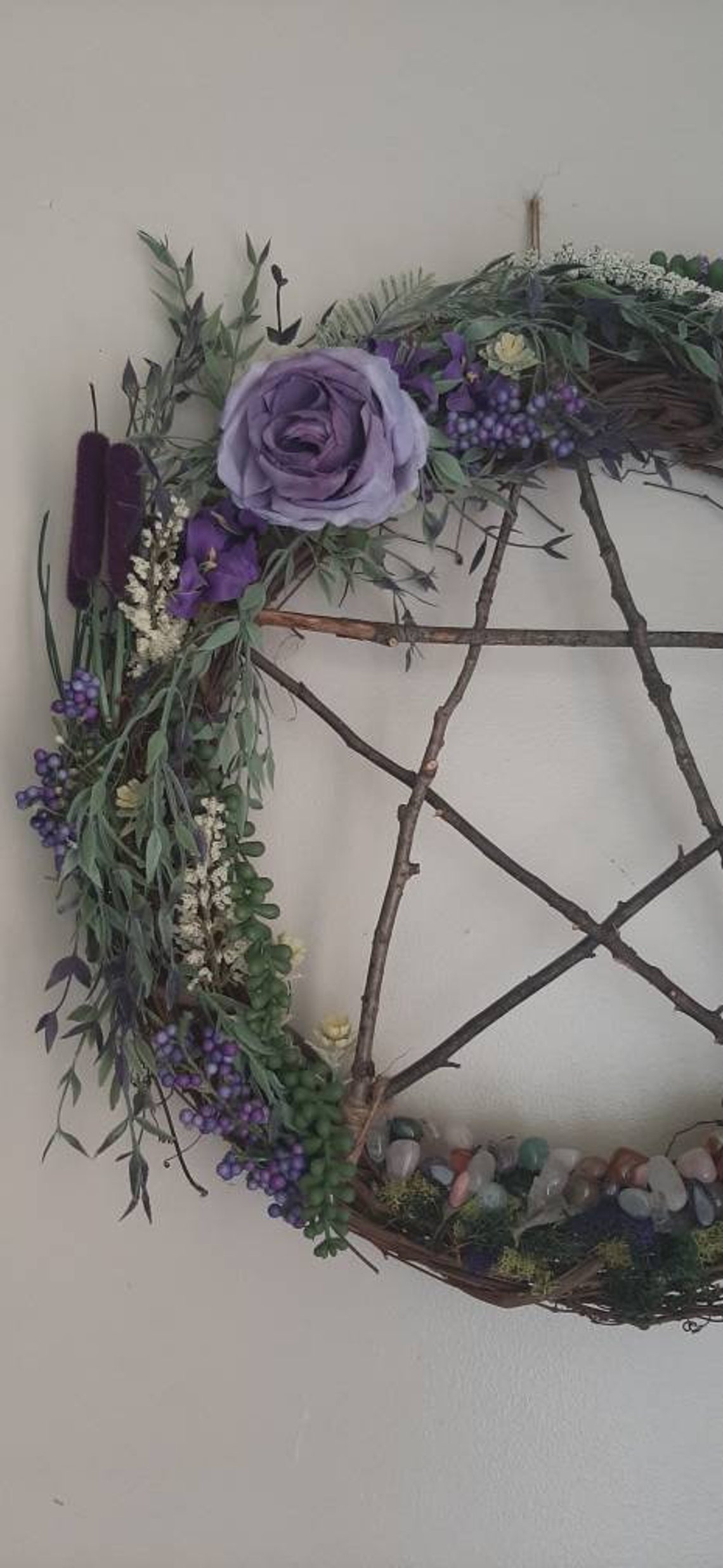 18 Pentacle Grapevine Wreath - Etsy