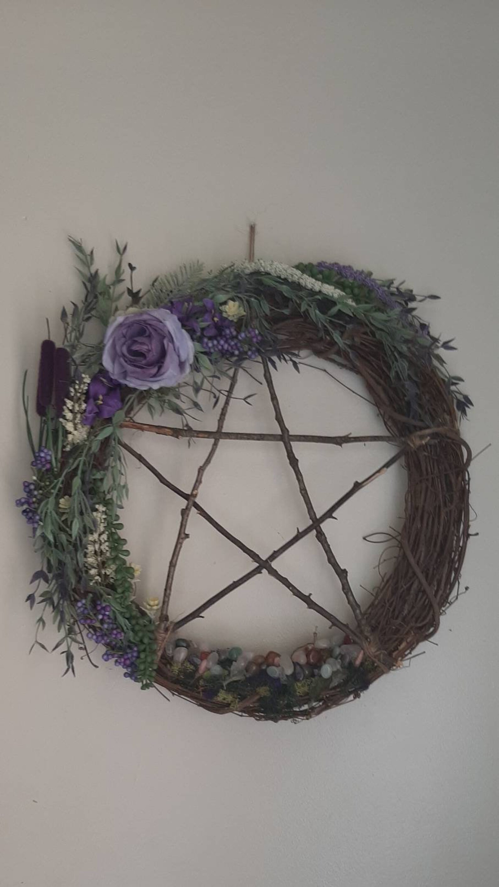 18 Pentacle Grapevine Wreath - Etsy
