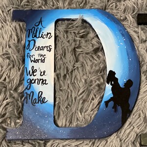 Greatest Showman Hand Painted Theme Letters - Etsy